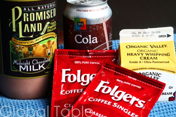 Brazilian Iced coffee | Mocha-Cola | Global Table Adventure