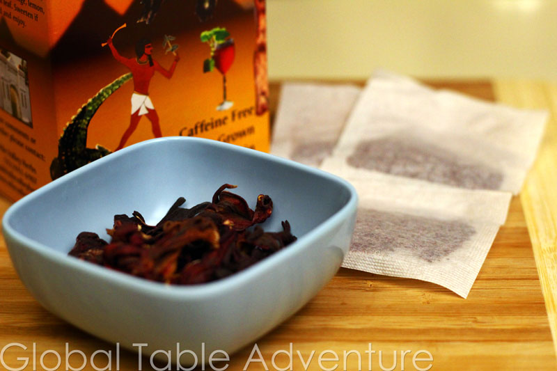 Iced Hibiscus Drink with Fresh Pineapple | Bissap a la Bonne Dame ...