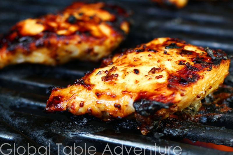 Canadian Dijon & Maple Grilled Chicken | Global Table Adventure
