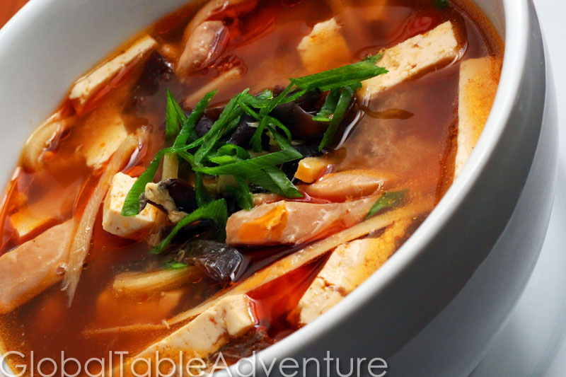 Sichuan Hot and Sour Soup | Global Table Adventure