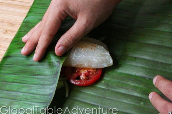 Fish with Banana Leaves | Liboke de Poisson | Global Table Adventure