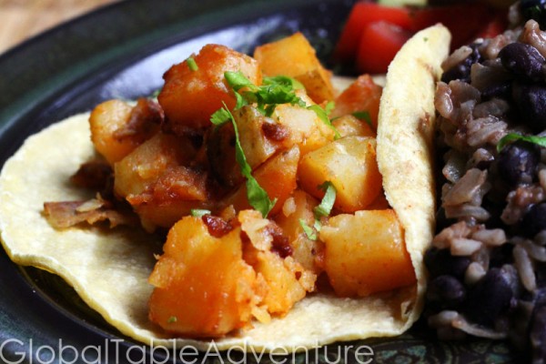 Costa Rican Potatoes | Gallitos de Papa | Global Table Adventure