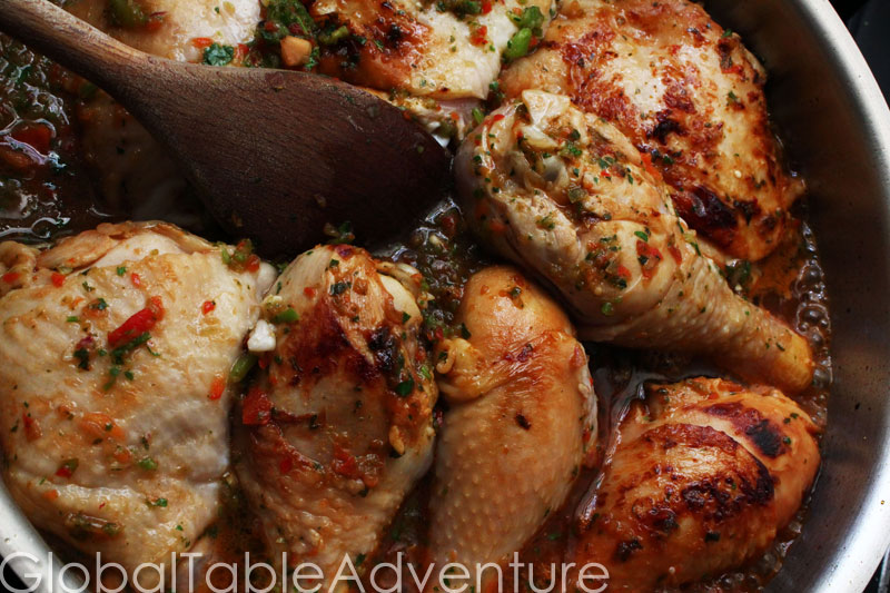 Dominican Stew Chicken | Pollo Guisado | Global Table Adventure