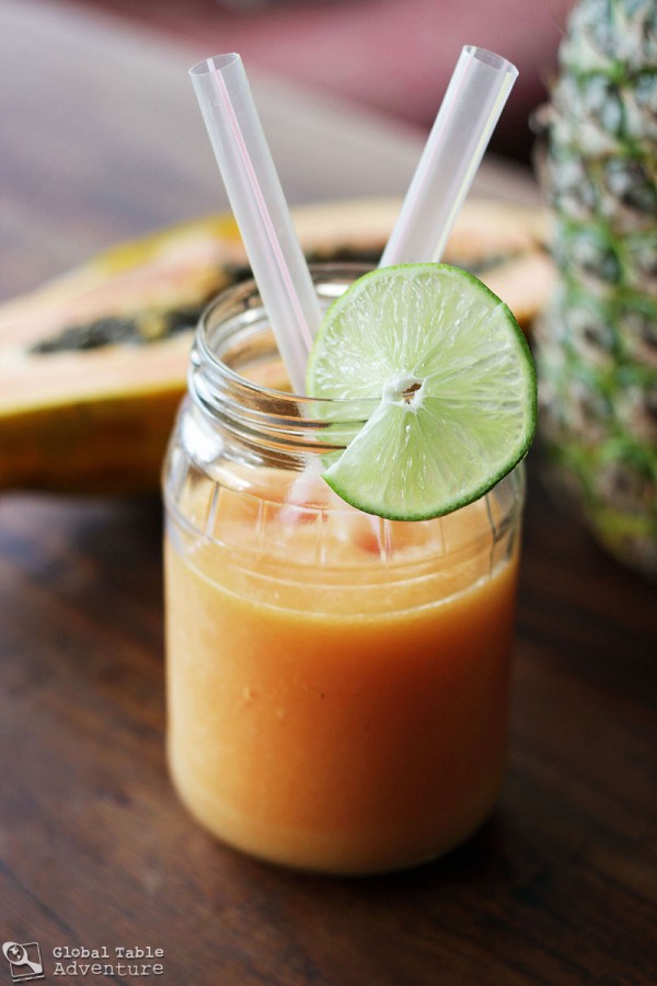 Pineapple Papaya Coco Sipper | Global Table Adventure