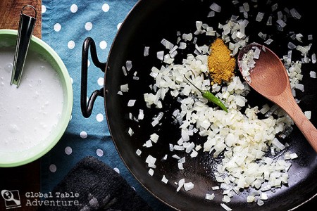 Green PawPaw Curry | Global Table Adventure