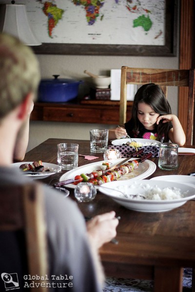 Rosemary & Lemon Harissa Kebabs | Global Table Adventure