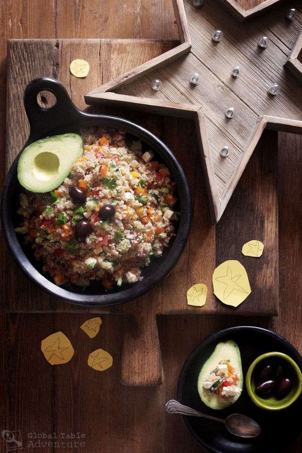 Peruvian Quinoa Salad | A gift from the stars | Global Table Adventure