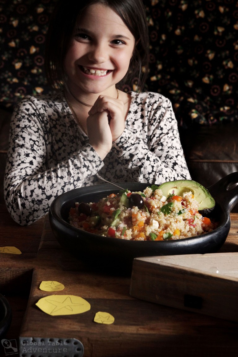 Peruvian Quinoa Salad | A gift from the stars | Global Table Adventure