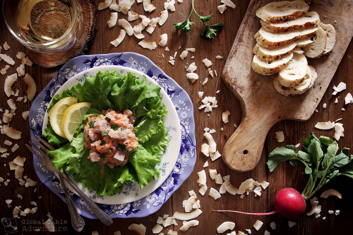 Māori Fish Salad & the legend of New Zealand | Ika Mata | Global Table ...